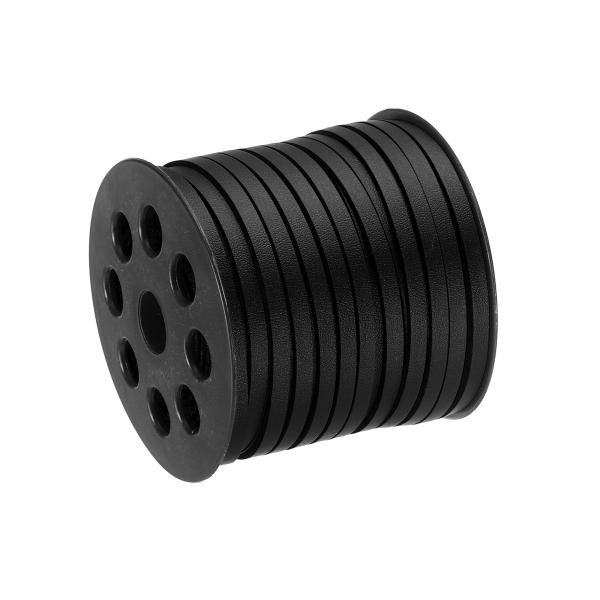 【本商品は海外出荷】お届けは通常20-30日を頂いております。[サイズ] - 幅5 mm、厚さ1.5 mm、長さ49.21ヤード/45 Mのレザーコードストリング。カット可能で、さまざまなニーズに合わせて任意の長さにカットできます。[ソフト...