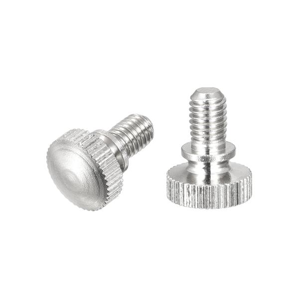 【本商品は海外出荷】お届けは通常20-30日を頂いております。[ねじサイズ] - ねじ径: M5;ねじピッチ: 0.8 mm;ロッドの長さ: 8 mm[ねじ頭] - ヘッドのスタイル: ラウンドローレットヘッド; ヘッド径: 11 mm; ...