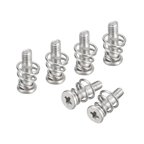 【本商品は海外出荷】お届けは通常20-30日を頂いております。ネジサイズ: M2 x 6mm ;スレッド長さ: 2.3 mm;ピッチ: 0.4mm;ヘッドサイズ: 6 x 0.8mm;バネ外径: 7.2mm;パッケージ: 6x PCバネネジ...