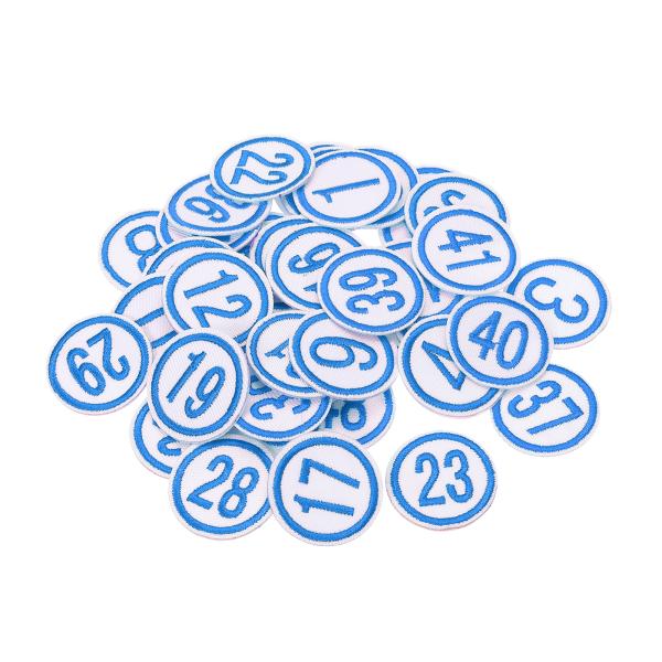 【本商品は海外出荷】お届けは通常20-30日を頂いております。これらの番号パッチは、あらゆる種類の衣類 (ジャケット、Tシャツ、スカート、ジーンズ、ベスト)、靴、帽子、バックパックに適しています。修理やユニークなロゴのデコレーションなど、マ...