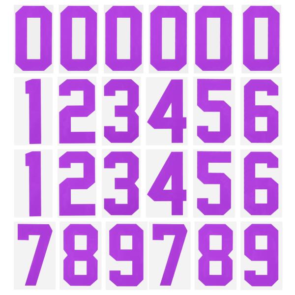 【本商品は海外出荷】お届けは通常20-30日を頂いております。このアイロン接着レターパッチは、フットボールの番号、野球の番号、バスケットボールの番号など、アスリートのシャツやユニフォームにパッチを当てたり装飾したりする簡単な方法であり、チー...