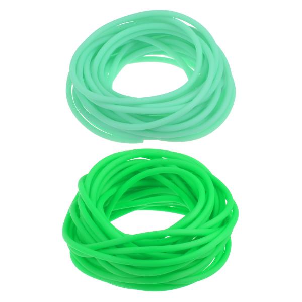 【本商品は海外出荷】お届けは通常20-30日を頂いております。サイズ - カラー: グリーン、ブルー グリーン; 長さ: 5 M; 外径: 3 mm; 内径: 1.5 mm材料 - シリコーン製、軽量、優れた弾力性、滑らかな表面、耐摩耗性、...
