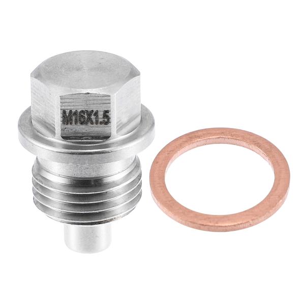 【本商品は海外出荷】お届けは通常20-30日を頂いております。交換用 - M16 x 1.5ネジ付きの磁気オイルドレンプラグは、次のようなほとんどの車に適合し、例えばToy otaに対応, BM Wに対応, Sub aruに対応.機能 - ...