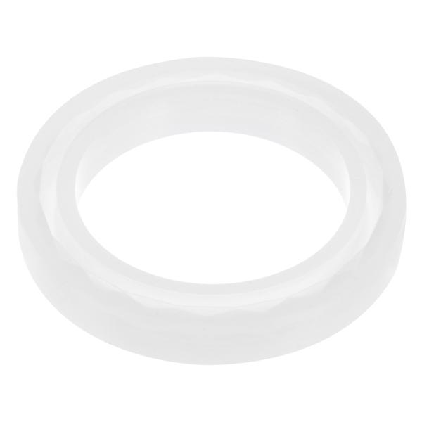 【本商品は海外出荷】お届けは通常20-30日を頂いております。サイズ - 内径: 54 mm; 外径: 76 mm; 高さ: 11 mm; 仕上がりサイズ: 60 mm材料 - バングルリング型はシリコン製で、柔軟で厚みがあり、耐久性があり...