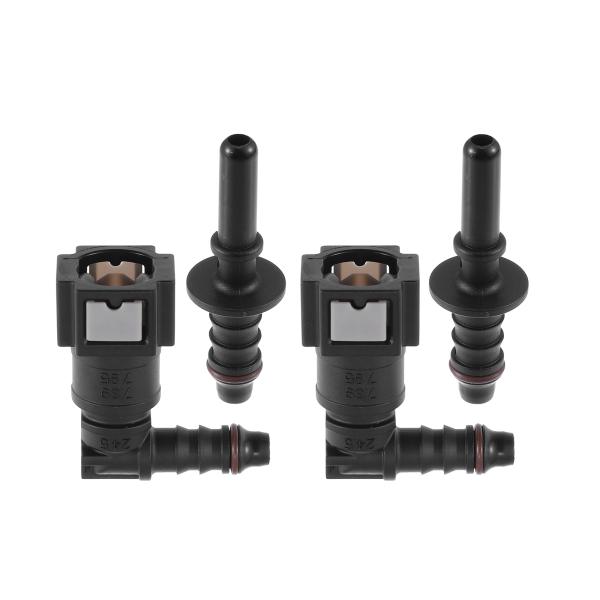 【本商品は海外出荷】お届けは通常20-30日を頂いております。燃料/ガスおよびその他の一般的な流体タイプと互換性のある良質の素材ナイロン製で、耐久性があり、長寿命です。サイズ：7.89mm SAEフィット8mmナイロンホース, 全体サイズ：...