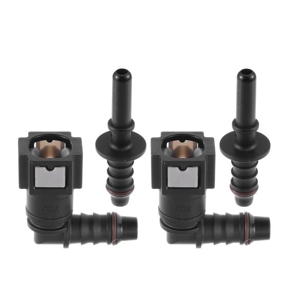 【本商品は海外出荷】お届けは通常20-30日を頂いております。燃料/ガスおよびその他の一般的な流体タイプと互換性のある良質の素材ナイロン製で、耐久性があり、長寿命です。サイズ：7.89mm SAEフィット10.5mmナイロンホース, 全体サ...