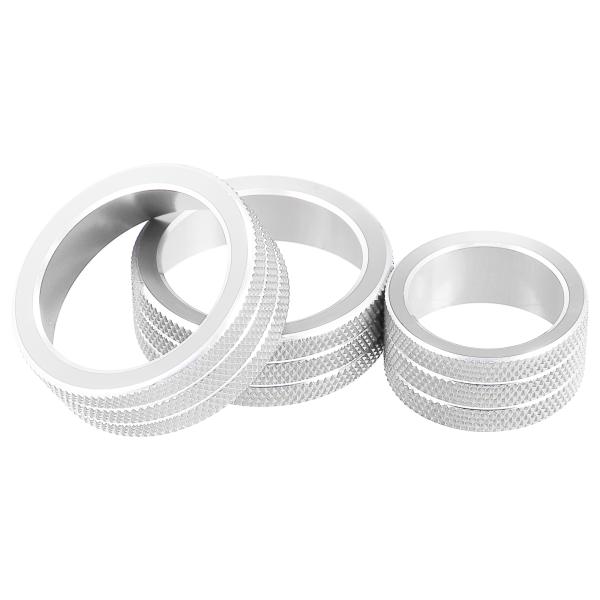 【本商品は海外出荷】お届けは通常20-30日を頂いております。交換用 - Chevyに対応 Malibuに対応 2017-2022に対応.元の車のスイッチノブに直接取り付けます。材料 - 車のコンソールACオーディオボリュームノブリングカバ...