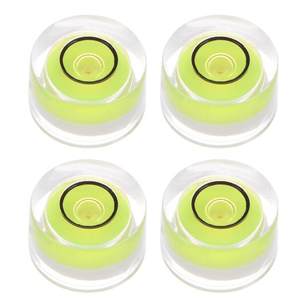 【本商品は海外出荷】お届けは通常20-30日を頂いております。サイズ - 10 mm直径と6 mm厚さ小さなスピリットバブルレベル。材料 - ユニバーサルレベリングレイアウトツール、PMMAおよびABSプラスチック製のケーシング、耐久性があ...