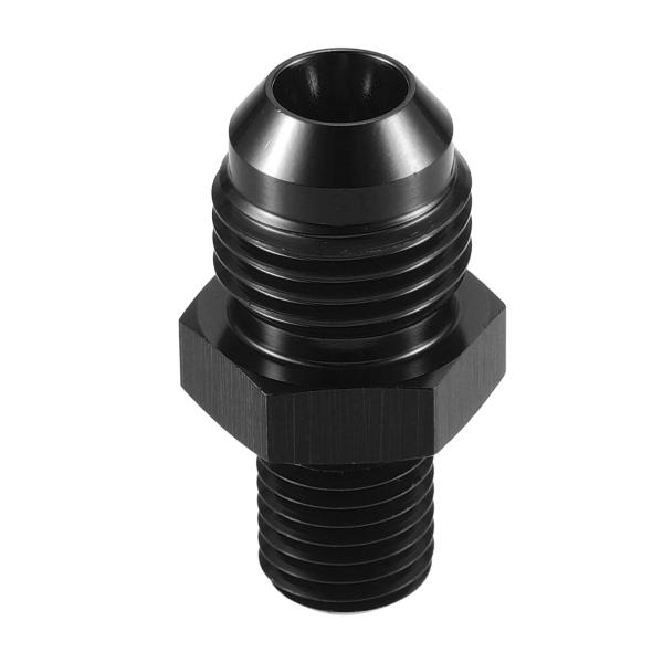 【本商品は海外出荷】お届けは通常20-30日を頂いております。サイズ：6ANオス - M10x1.25mmオスフレアユニオン。素材: オスフレアユニオンカプラーは、良品質のアルミニウム合金製です。 耐久性と強度のためのブラックアルマイト仕上...