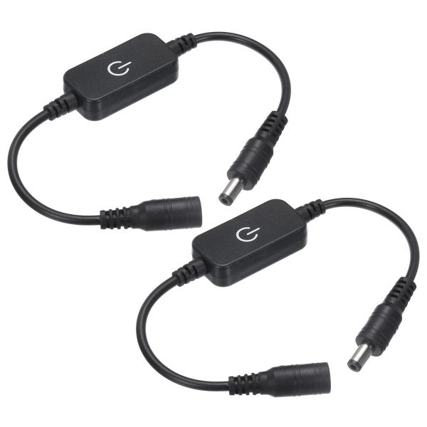 【本商品は海外出荷】お届けは通常20-30日を頂いております。LEDタッチインライン調光スイッチは、無段階調光機能を備えたタッチセンサー式スイッチです。ソフトストリップライト、ウォールライト、カウンターライト、キャビネットクローゼットライト...