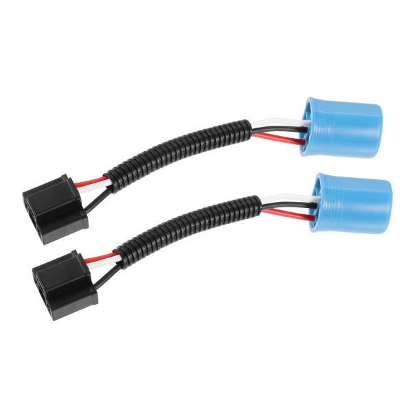 【本商品は海外出荷】お届けは通常20-30日を頂いております。交換用 - 9007オス - H4メスワイヤリングハーネスアダプター。車のレトロフィットヘッドライト/ターンシグナルライト/ブレーキライト/リバースライトに適しています。機能 -...