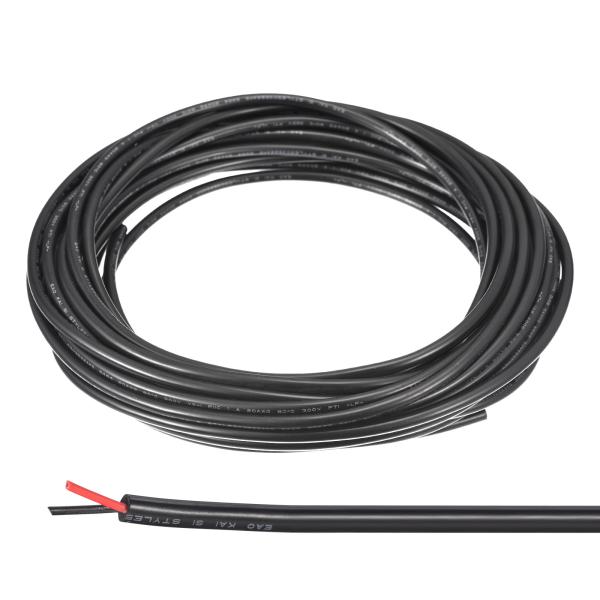 【本商品は海外出荷】お届けは通常20-30日を頂いております。24AWG電線2導体は家庭用電線によく使用されます。LEDライトの電源コード、電源、街路灯の電源コード、屋内照明ケーブル、車のライトケーブル、電子製品の内部ケーブル、コンピュータ...