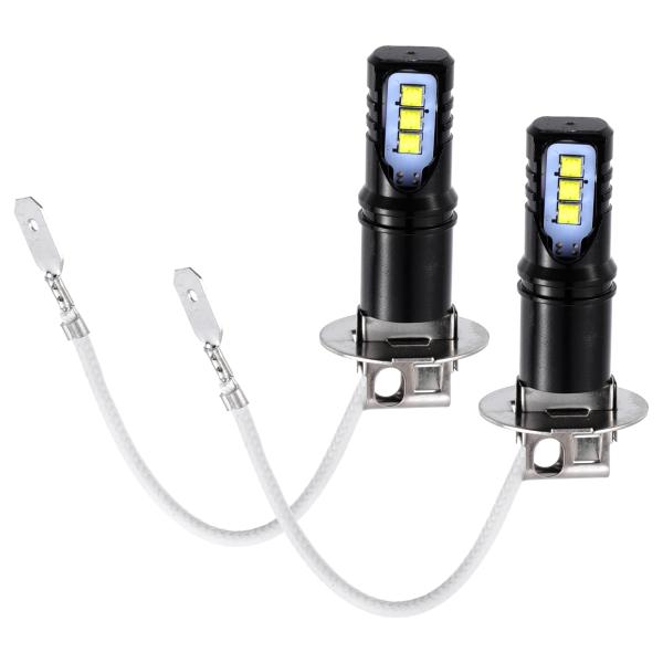 【本商品は海外出荷】お届けは通常20-30日を頂いております。適用 - H3 LEDフォグライト、6個2525チップが搭載され、明るくて小型です。機能 - LEDフォグランプは霧を容易に透過することができ、視認性を向上させることができます。...