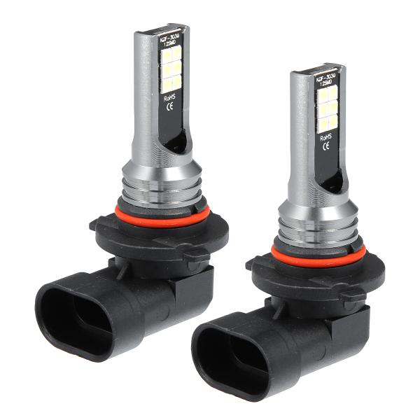 【本商品は海外出荷】お届けは通常20-30日を頂いております。適用 - 9006 LEDフォグライト、12個3030チップが搭載され、明るくて小型です。機能 - LEDフォグランプは霧を容易に透過することができ、視認性を向上させることができ...