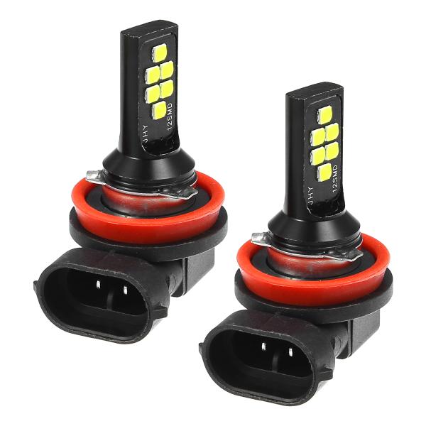 【本商品は海外出荷】お届けは通常20-30日を頂いております。交換用 - H8/H11LEDフォグランプ、12個3030 チップ、小型サイズで明るい。機能 - LEDフォグランプは霧を簡単に透過し、視認性を向上させます。対向車に眩しさがなく...