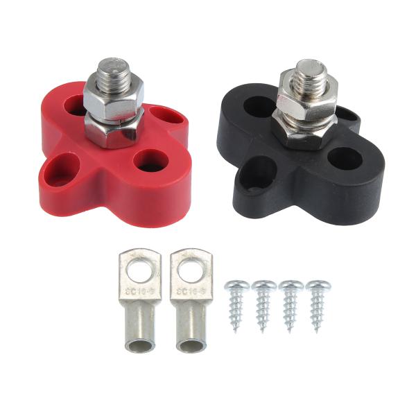 【本商品は海外出荷】お届けは通常20-30日を頂いております。ユニバーサル：12-48Vトラック、RV、ボート、トレーラー、その他の産業機器に適しています。材質：プラスチックと金属素材で作られており、強くて錆びにくく、耐久性があり、損傷しに...