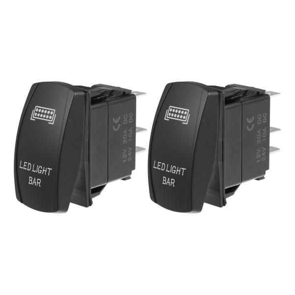 【本商品は海外出荷】お届けは通常20-30日を頂いております。ユニバーサルフィット：ほとんどの車、トラック、RV、オートバイ、ボート、船舶、ATV、UTV、RZRに適しています。特徴：IP65防水、防塵、耐久性があり、壊れたロッカースイッチ...