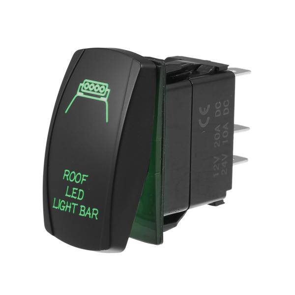 【本商品は海外出荷】お届けは通常20-30日を頂いております。ユニバーサルフィット：ほとんどの車、トラック、RV、オートバイ、ボート、船舶、ATV、UTV、RZRに適しています。特徴：IP65防水、防塵、耐久性があり、壊れたロッカースイッチ...