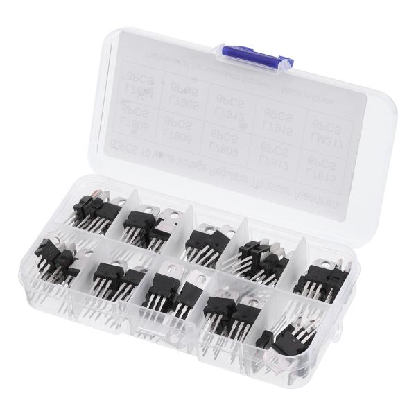 【本商品は海外出荷】お届けは通常20-30日を頂いております。サイズ:28.5x10x4.2mm/1.12x0.39x0.17"。タイプ:L7805、L7806、L7809、L7812、L7815、L7824、L7905、L7912、L79...