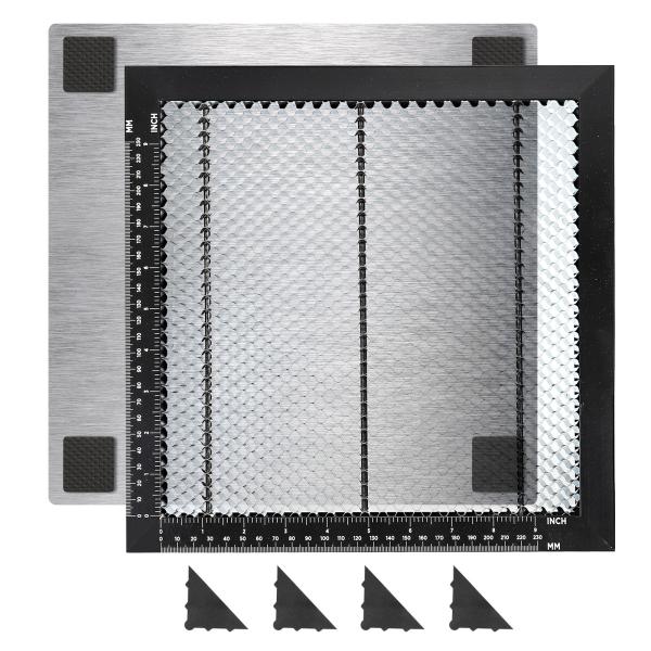 【本商品は海外出荷】お届けは通常20-30日を頂いております。二重保護：この鋼ハニカムベッドは、破片を吸収したり偏向したりするだけでなく、過燃焼を防止したりすることができます。切断効果の向上：ハニカムメッシュのオープン構造により、最適な空気...