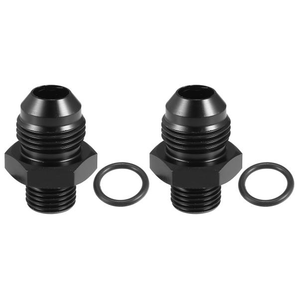 【本商品は海外出荷】お届けは通常20-30日を頂いております。2個のユニバーサルアルミニウム合金燃料レールアダプターフィッティングサイズ：AN6〜AN8。 内径: 10mm優れた交換品: 車両燃料油ホース継手アダプターが壊れたり、磨耗したり...