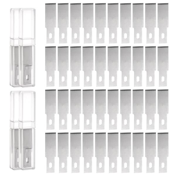【本商品は海外出荷】お届けは通常20-30日を頂いております。サイズ - 全長: 43.5 mm、刃の長さ: 11.7 mm、ハンドル幅: 8.8 mm、厚さ: 0.4 mm材料 - 精密なブレードは良質のマンガン鋼で作られており、強い硬度...