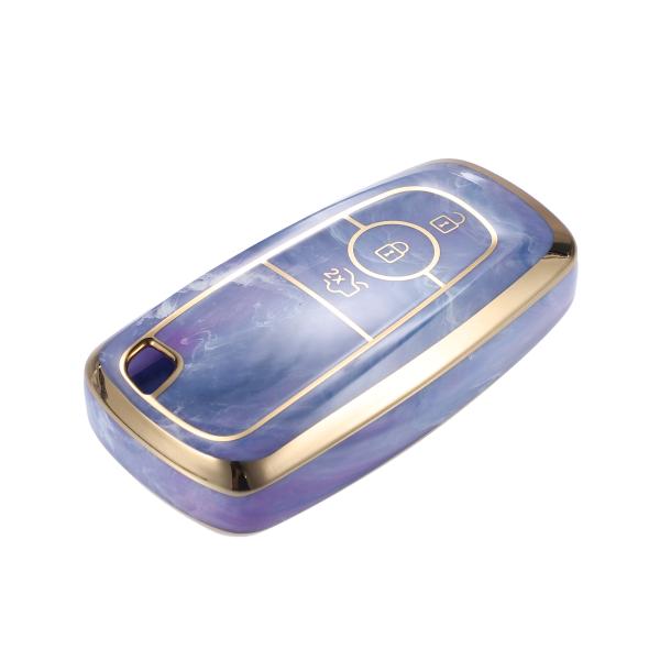 【本商品は海外出荷】お届けは通常20-30日を頂いております。適合 - キーホルダーカバー Fo rdに対応 Exp lorer Ecosportに対応 Mustangに対応 Fusi on Escape F150 f 250 F350 F...