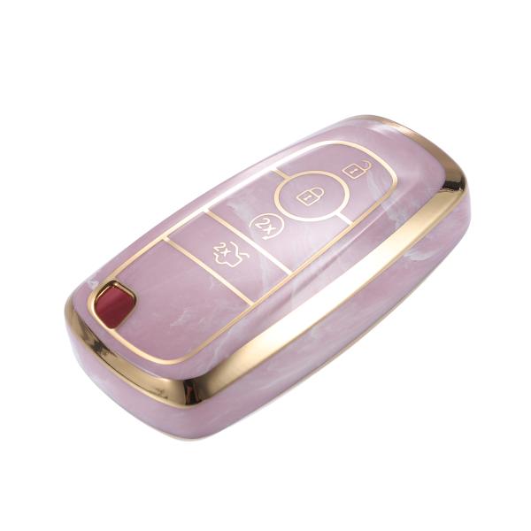 【本商品は海外出荷】お届けは通常20-30日を頂いております。適合 - キーホルダーカバー Fo rdに対応 Exp lorer Ecosportに対応 Mustangに対応 Fusi on Escape F150 f 250 F350 F...