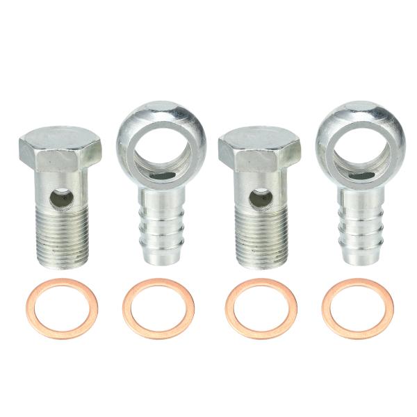 【本商品は海外出荷】お届けは通常20-30日を頂いております。2 セットユニバーサルメタルバンジョーフィッティングアダプター寸法：アダプターのサイズ：54x30mm / 2.13"x1.18"(L*W)。バンジョー内径：18mm / 0.7...