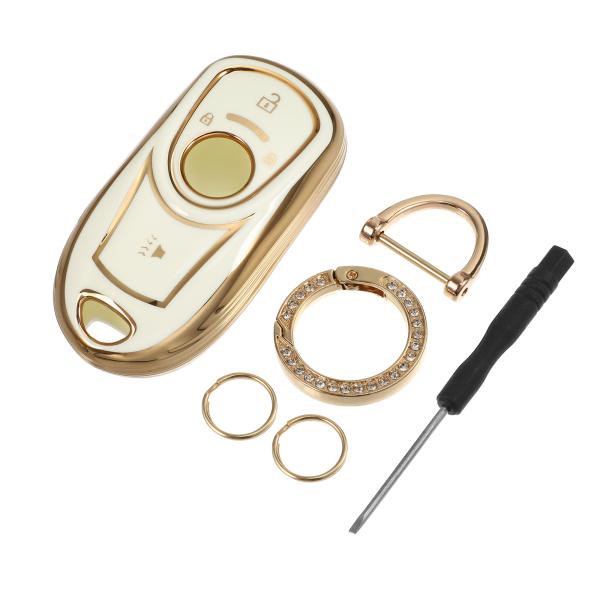 【本商品は海外出荷】お届けは通常20-30日を頂いております。正確なフィット感 - TPU キーフォブケースは、Bu ickに対応 Encore En clave La cr osse Envisi on Verano Regal GL8 ...