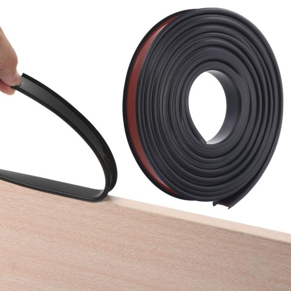 【本商品は海外出荷】お届けは通常20-30日を頂いております。良い品質の素材-このエッジバンディングロールはTPE素材でできており、柔らかく弾力性があり、靭性が高く、防水性と耐摩耗性があり、変形しにくく、自由に切断したり曲げたりでき、長寿命...