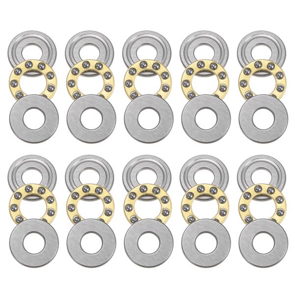 【本商品は海外出荷】お届けは通常20-30日を頂いております。サイズ-内径4mm、外径10mm、厚さ4mm材料-クロム鋼 (AISI 52100) 製で、優れた耐摩耗性、高温耐性、高硬度を備えています。真鍮製ケージ容量-動定格荷重(Cr)：...