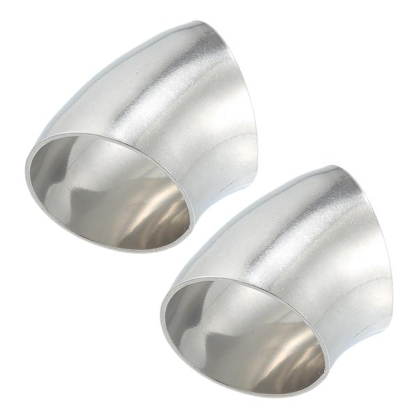 【本商品は海外出荷】お届けは通常20-30日を頂いております。パイプ仕様：パイプタイプ：45度ベンドエルボ。外径:38mm、バックアークの長さ:50mm、壁の厚さ：1.2mm鏡面研磨表面処理：カスタム用途に合わせて切断、接合、溶接できるよう...