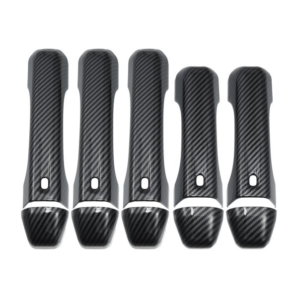 【本商品は海外出荷】お届けは通常20-30日を頂いております。適合車種：Jeepに対応 Wran-gler JL JLU 2018-2022機能：オートロックボタンの逆向きの穴はボタンの操作に干渉しません。元のドアハンドルを傷から守り、車の...