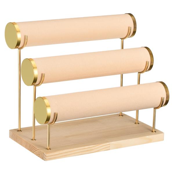 【本商品は海外出荷】お届けは通常20-30日を頂いております。便利なデザイン - 取り外し可能なブレスレットホルダーウォッチスタンドは、金縁と鮮やかなイエローベルベットを特徴としています。サイズは11"×6.2"×9.8"です。多目的なデザ...