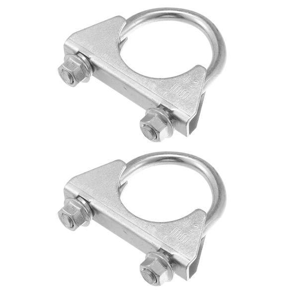 【本商品は海外出荷】お届けは通常20-30日を頂いております。ユニバーサル：Uボルトクランプマフラーエキゾーストクランプは、ほとんどの車両、ボート、オートバイ、自転車、RV、ピックアップに適しています。マフラーのインレットまたはアウトレット...