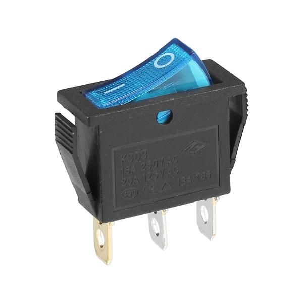 【本商品は海外出荷】お届けは通常20-30日を頂いております。商品名: ロッカースイッチ, タイプ: オンオフ (SPST), 電流と電圧: AC 250V/16A, 動作温度範囲: -20 to 80°C.寸法: 3.9x3.5x1.4c...