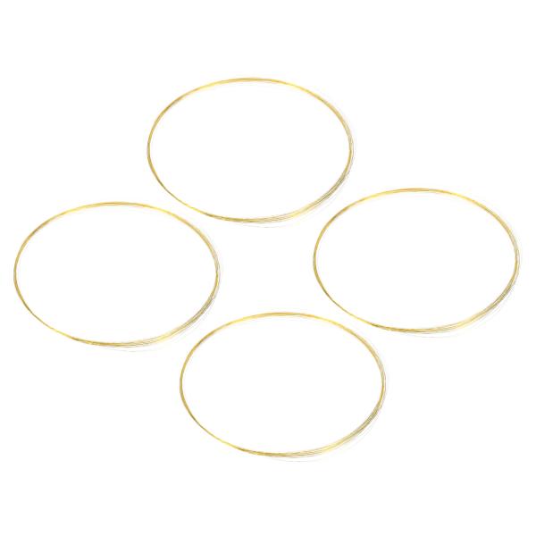 【本商品は海外出荷】お届けは通常20-30日を頂いております。素材：真鍮；長さ：10m/32.8ft；ワイヤー直径：0.1mm；パッケージに含まれるもの：真鍮ワイヤー4本じゅん粋な真鍮ワイヤーは、ジュエリーメイキングやDIYクラフトに最適で...