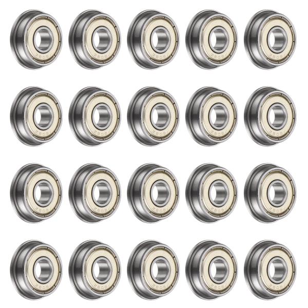 【本商品は海外出荷】お届けは通常20-30日を頂いております。サイズ：モデル：F608ZZ；材質：クロム鋼（GCr15）；ベアリング寸法：8x22x7mm/0.31"x0.87"x0.28"（内径*外径*幅）；精度のレベル：P0（a beC...