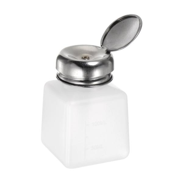 【本商品は海外出荷】お届けは通常20-30日を頂いております。サイズ - 100ml/3.4ozのアルコールディスペンサー(82x52 mm(L*W))は小さく、使いやすく、持ち運びが簡単で、ボトルには液体溶剤の量を制御できる明確な目盛りが...