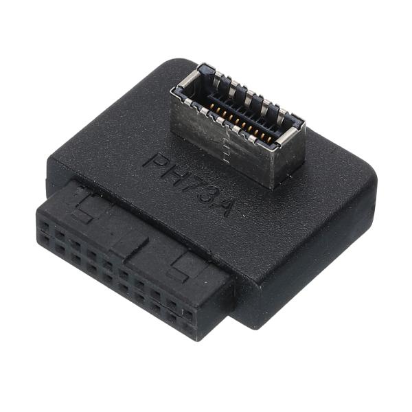 【本商品は海外出荷】お届けは通常20-30日を頂いております。このエクステンションデータアダプターは、コンピューターケースの配線の方向を変え、信号伝送を損なうことなく遵守します。すべてのマザーボードのU S B3.0/3.1（19PIN）イ...