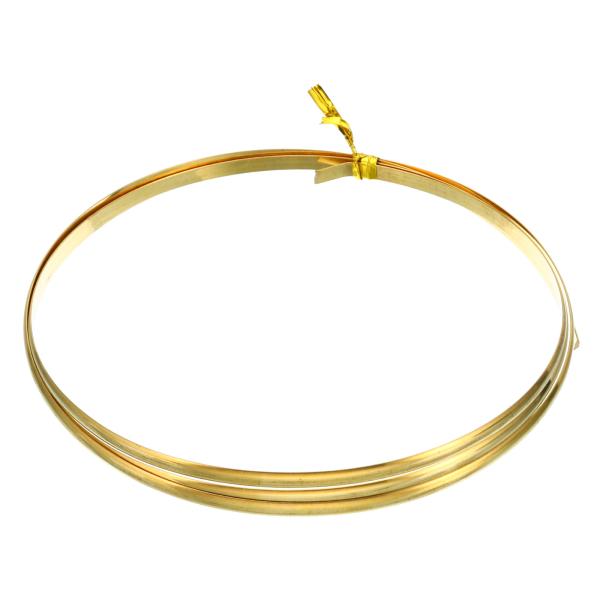 【本商品は海外出荷】お届けは通常20-30日を頂いております。素材：真鍮；長さ：6m/19.68ft；ワイヤー直径：4x1mm；パッケージに含まれるもの：1本の真鍮ワイヤーじゅん真鍮ワイヤーは、宝石メイキングやDIYクラフトに最適です。様々...