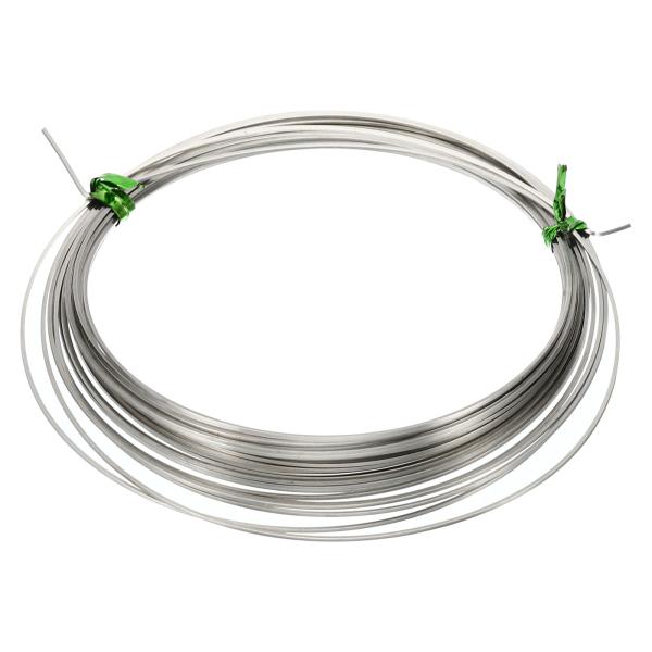 【本商品は海外出荷】お届けは通常20-30日を頂いております。材料：ニッケル；長さ：6m/19.68ft；ワイヤー直径：0.6x0.6mm；パッケージに含まれるもの：1本 x ニッケルワイヤーじゅんニッケルワイヤーは、宝石メイキングやDIY...