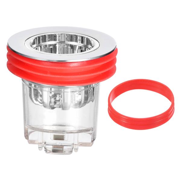 【本商品は海外出荷】お届けは通常20-30日を頂いております。メタル防臭床ドレインサイズ：ホール径に適合：32-44mm / 1.26"-1.73"、全体サイズ：46x44mm / 1.81"x1.73"（L*最大外径）、取り付け径：32m...