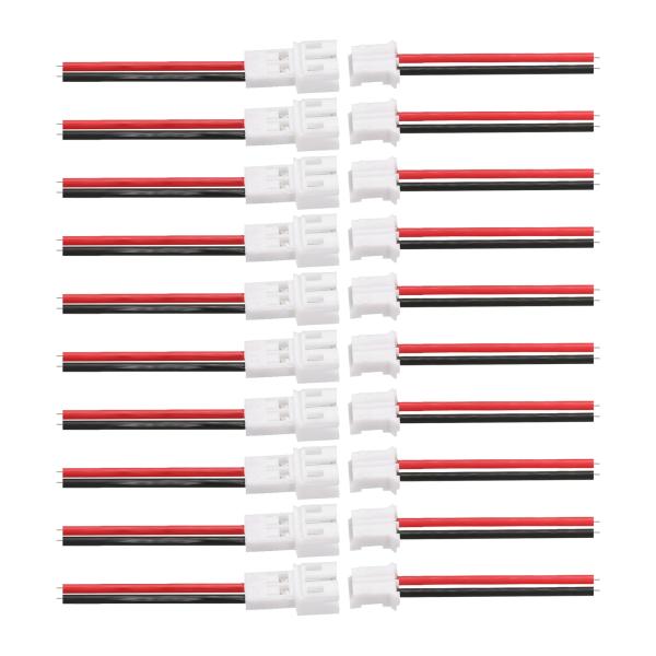 【本商品は海外出荷】お届けは通常20-30日を頂いております。このコネクターケーブルは、2mmの間隔を持つ2ピンのメス/オスコネクターを備えたシリコンワイヤーで作られています。電線コネクターは、電源コードやケーブルに適しており、優れたパフォ...