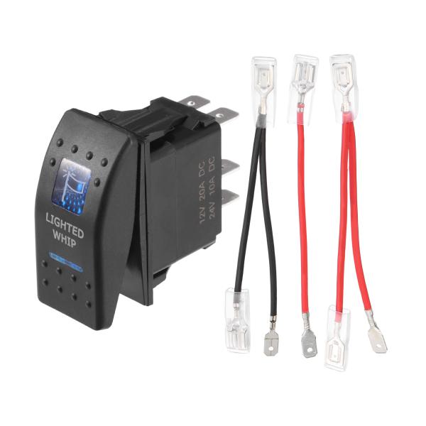 【本商品は海外出荷】お届けは通常20-30日を頂いております。ユニバーサルフィット-防水ロッカースイッチトグルは、ほとんどの自動車、車両、船舶、トラッ ク、トレーラー、キャラバン、RV、SUV、ATV、UTVに対応しています。耐久性のある防...