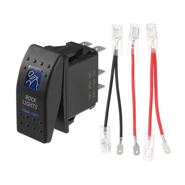 【本商品は海外出荷】お届けは通常20-30日を頂いております。ユニバーサルフィット-ロックライトロッカースイッチトグルは、ほとんどの自動車、車両、船舶、トラッ ク、トレーラー、キャラバン、RV、SUV、ATV、UTVに対応しています。耐久性...