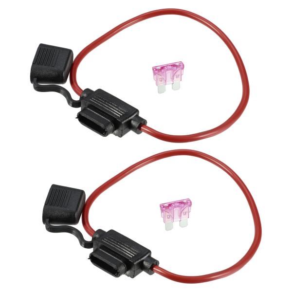 【本商品は海外出荷】お届けは通常20-30日を頂いております。交換用 - 電流：3A、ワイヤー長さ：11.02インチ、ワイヤー直径：0.16インチ、ヒューズホルダーサイズ：1.61インチx0.87インチ、ヒューズサイズ：0.75インチx0....