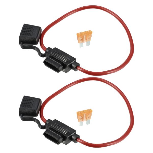 【本商品は海外出荷】お届けは通常20-30日を頂いております。交換用 - 電流：5A、ワイヤー長さ：11.02インチ、ワイヤー直径：0.16インチ、ヒューズホルダーサイズ：1.61インチx0.87インチ、ヒューズサイズ：0.75インチx0....