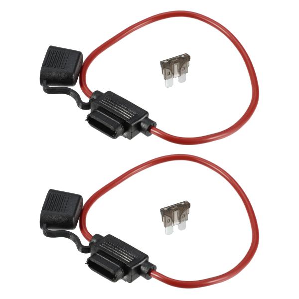 【本商品は海外出荷】お届けは通常20-30日を頂いております。交換用 - 電流：7.5A、ワイヤー長さ：11.02インチ、ワイヤー直径：0.16インチ、ヒューズホルダーサイズ：1.61インチx0.87インチ、ヒューズサイズ：0.75インチx...